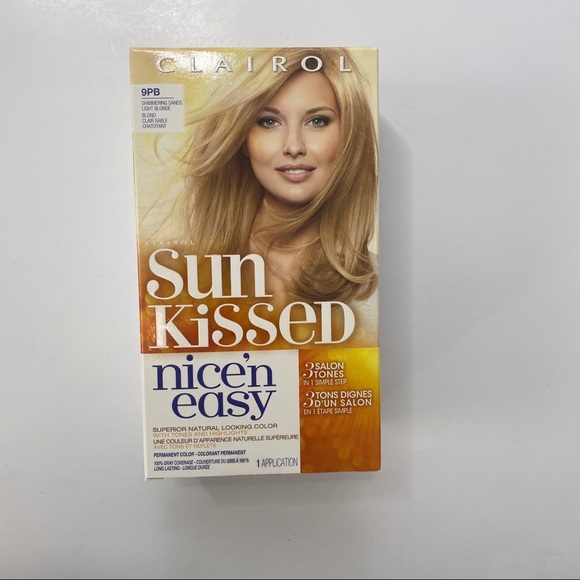 clairol | Hair | Clairol Nice N Easy Sun Kissed Hair Color Dye 9pb ...
